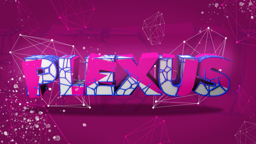 Plexus Text Effect in Photoshop & Cinema 4D » Fattu Tutorials