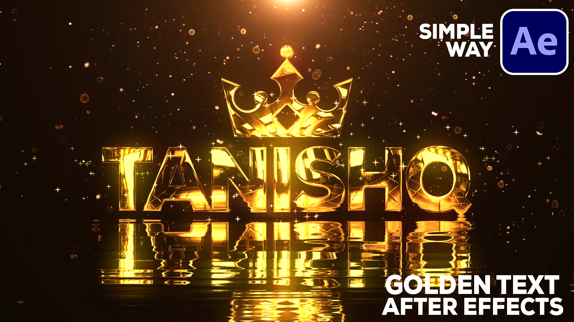 Create Golden Logo Reveal Animation In After Effects » Fattu Tutorials Create Golden Logo Reveal Animation In After Effects » Fattu Tutorials